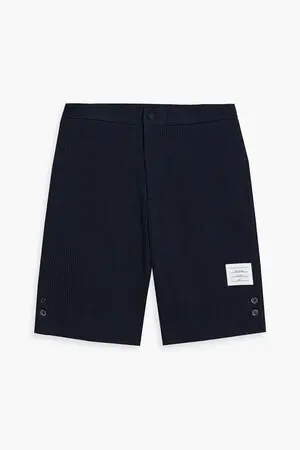 Thom Browne Ribbed Cotton Shorts