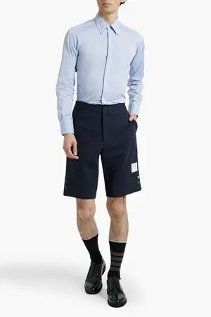 Thom Browne Ribbed Cotton Shorts