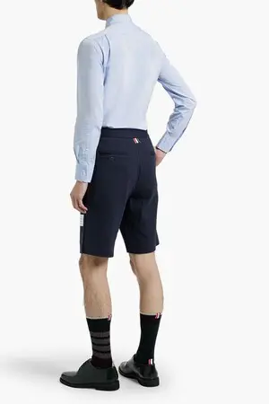 Thom Browne Ribbed Cotton Shorts