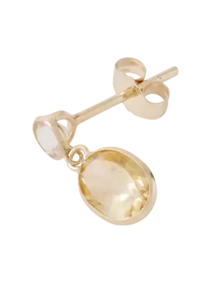 LOREN STEWART - Sunny Sapphire And Citrine Single Earring