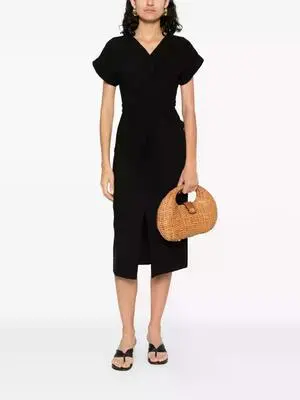NISSA Poplin Midi Dress