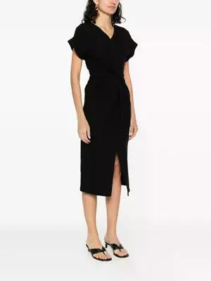 NISSA Poplin Midi Dress