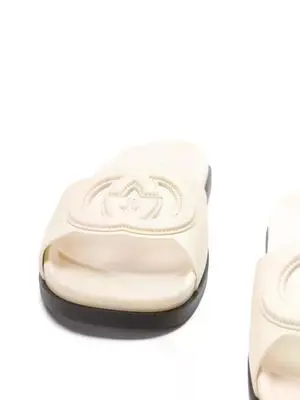 Gucci Logo-embossed Slides