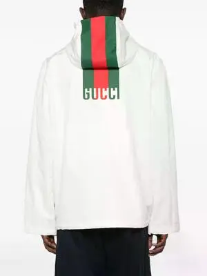 Gucci Ripstop Zip-up Jacket - Neutrals