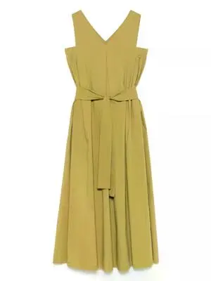 MOUTAKI Sleeveless V-neck Dress - Green