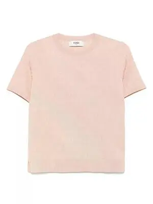 Fendi Trimmed T-shirts For Women