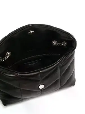 Saint Laurent Quilted Leather Shoulder Bag