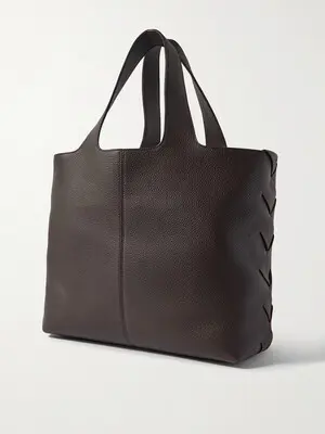 Bottega Veneta Large Intrecciato-detailed Full-grain Leather Tote Bag - Brown
