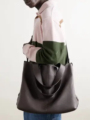 Bottega Veneta Large Intrecciato-detailed Full-grain Leather Tote Bag - Brown