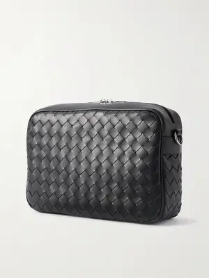 Bottega Veneta Intrecciato Leather Camera Bag