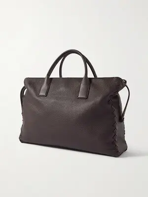 Bottega Veneta Medium Intrecciato Full-grain Leather Messenger Bag