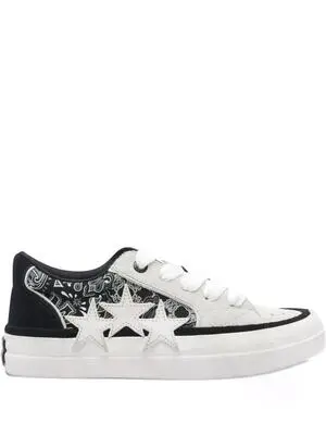 Amiri Bandana Sunset Skate Sneakers - Black