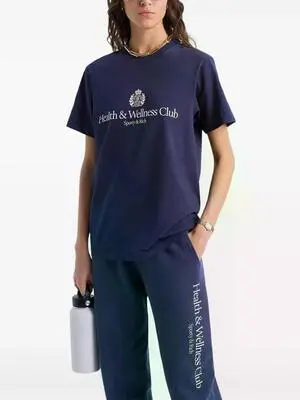Sporty & Rich H&w Crest Track Pants - Blue