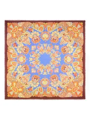 Etro Printed Shawl - Blue