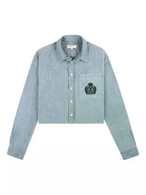 Sporty & Rich Cropped Shirts For Women