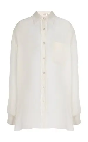 THE ROW Nesson Organic Cotton Shirt