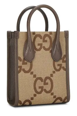 Gucci Jumbo Gg Canvas Tote