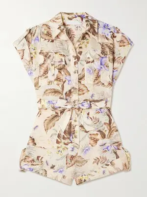 Zimmermann Tie Detailed Rompers For Women