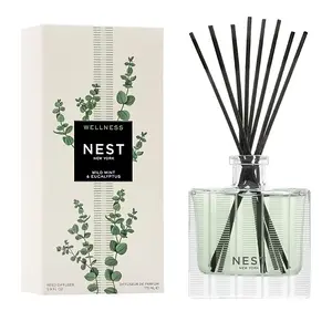 NEST NEW YORK Wild Mint & Eucalyptus Reed Diffuser - No Color