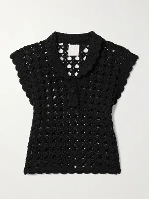 Suzie Kondi Iris Crocheted Top