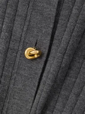Bottega Veneta Ribbed Wool Cardigan