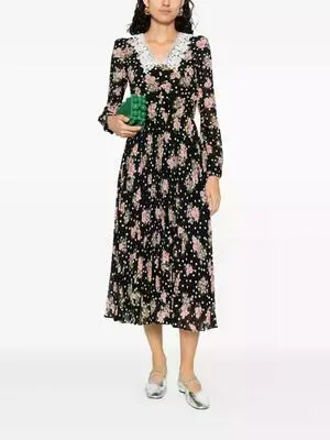 NISSA Printed Midi Dress