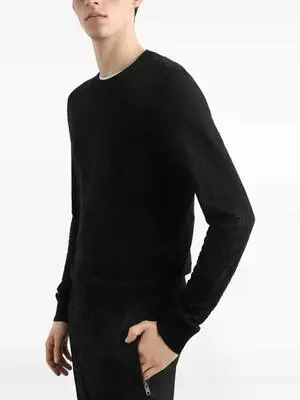 Dolce & Gabbana Silk Jumper - Black