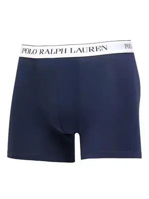 Polo Ralph Lauren Logo-waistband Boxers - Blue