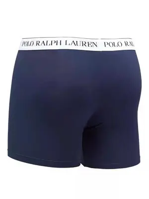 Polo Ralph Lauren Logo-waistband Boxers - Blue