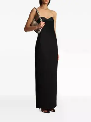 Khaite Strapless Midi Dress
