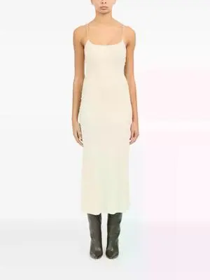 MAISON MARGIELA Sleeveless Maxi Dress - Neutrals