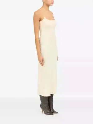 MAISON MARGIELA Sleeveless Maxi Dress - Neutrals