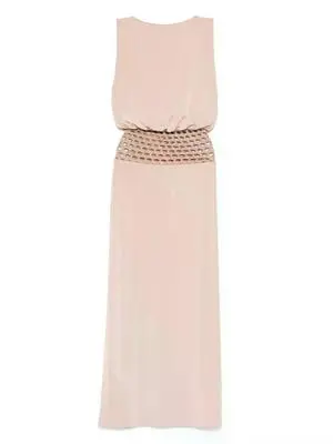 Giorgio Armani Metallic-threading Dress