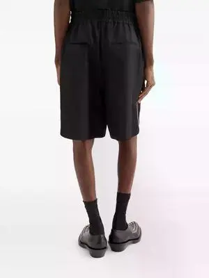JIL SANDER Piped-trim Shorts