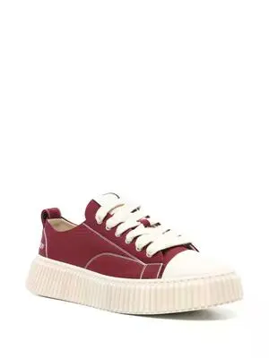 RHUN Treble Ridge-sole Sneakers - Red