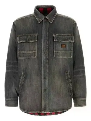 Balenciaga Cotton Denim Shirt Jacket