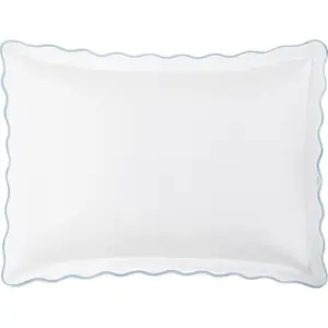 MATOUK Camilla Piqué Sham Light Blue