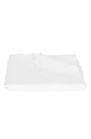 MATOUK Camilla Piqué Coverlet - White