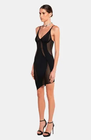 OW Swirl Mini Dress