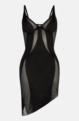 OW Swirl Mini Dress