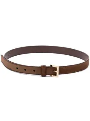 Prada Saffiano Leather Belt - Brown