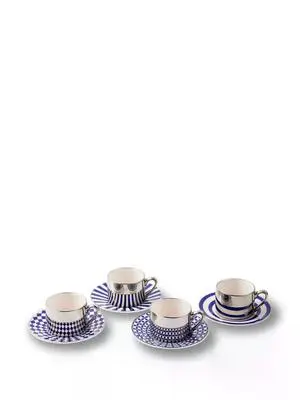 POLSPOTTEN Aunty Espresso Cup Set - Blue