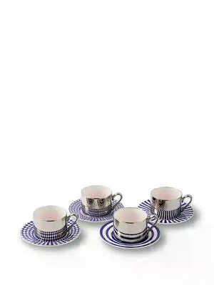 POLSPOTTEN Aunty Coffee Set - Blue