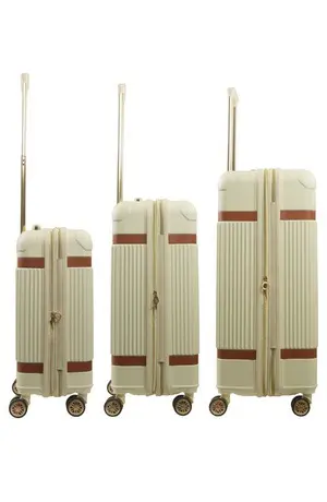 Tommy Bahama 3-piece Hard-sided Luggage Set - Cream