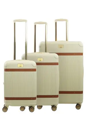Tommy Bahama 3-piece Hard-sided Luggage Set - Cream