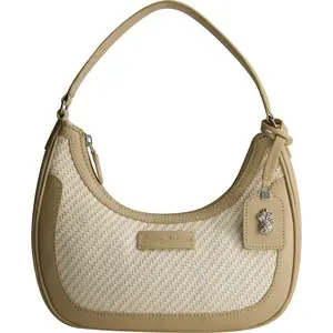 Tommy Bahama Soft Woven Zip-top Hobo