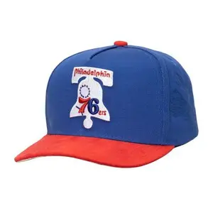 Mitchell & Ness Philadelphia 76ers May Flowers Adjustable Cap - Blue