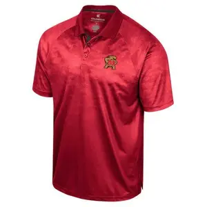 COLOSSEUM Maryland Terrapins Honeycomb Raglan Polo
