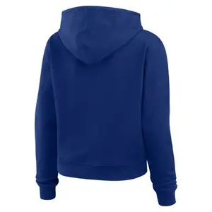 WEAR BY ERIN ANDREWS Waffle-knit Pullover Hoodie - Blue