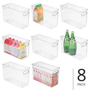 IDESIGN Storage Bins With Handlesorganize Kitchen, Bathroom